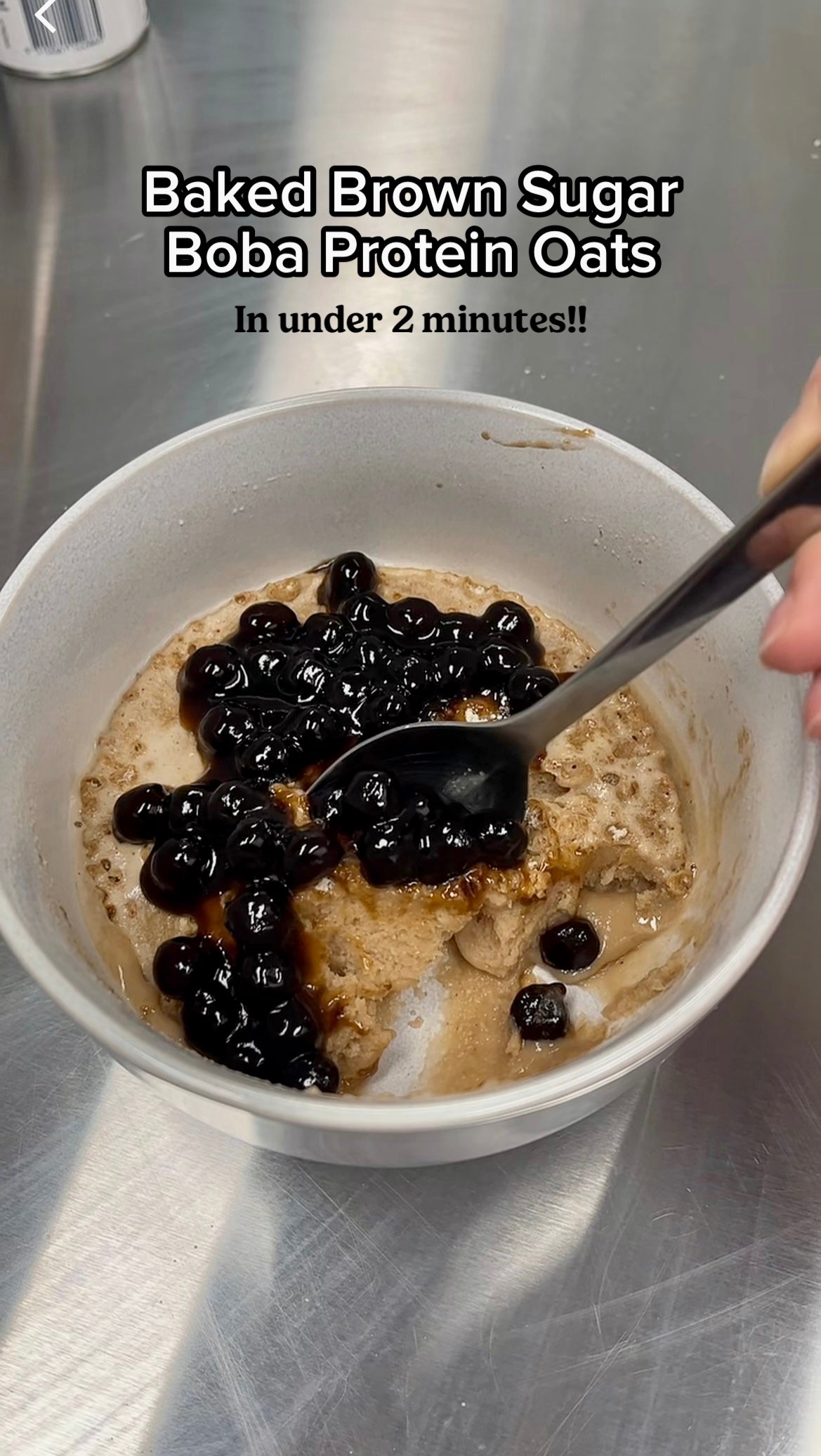 Baked Brown Sugar Boba Protein Oats Recipe – Far East Alchemy