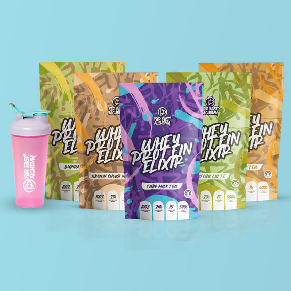 Whey Protein Bundle - 5 x 500G Protein Bundle – Far East Alchemy